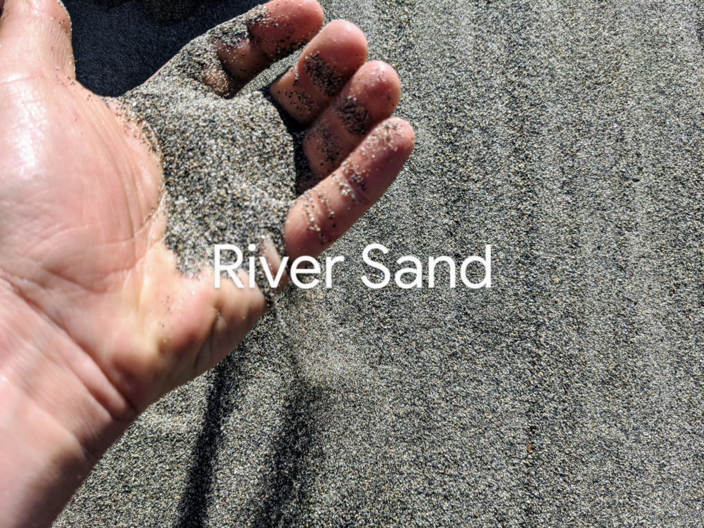 Coarse Sand - Triple Five Bulk Bags | Sechelt Sand Delivery Vancouver BC